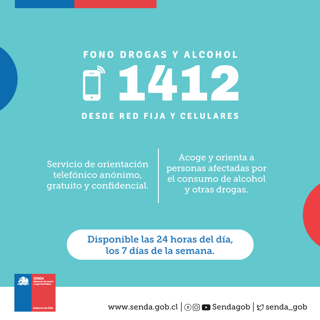 FONO DROGAS Y ALCOHOL 1412 - 𝗠𝗨𝗡𝗜𝗧𝗘𝗢𝗗𝗢𝗥𝗢